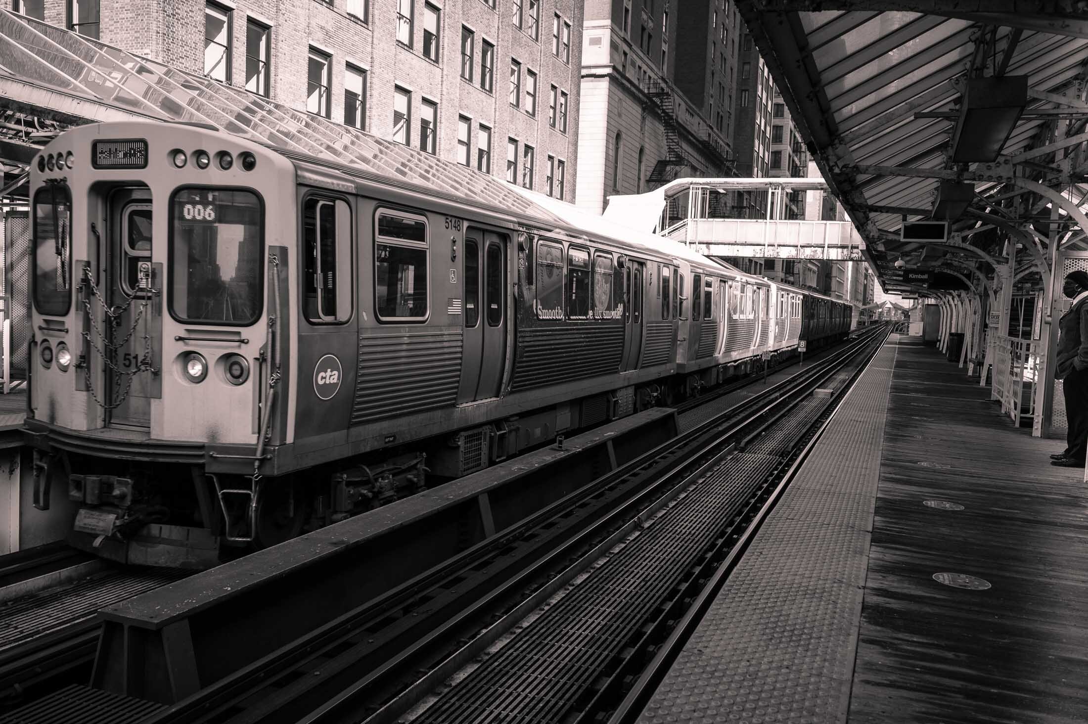 Chicago’s The L Elevated Train The Loop CTA Photos Downtown