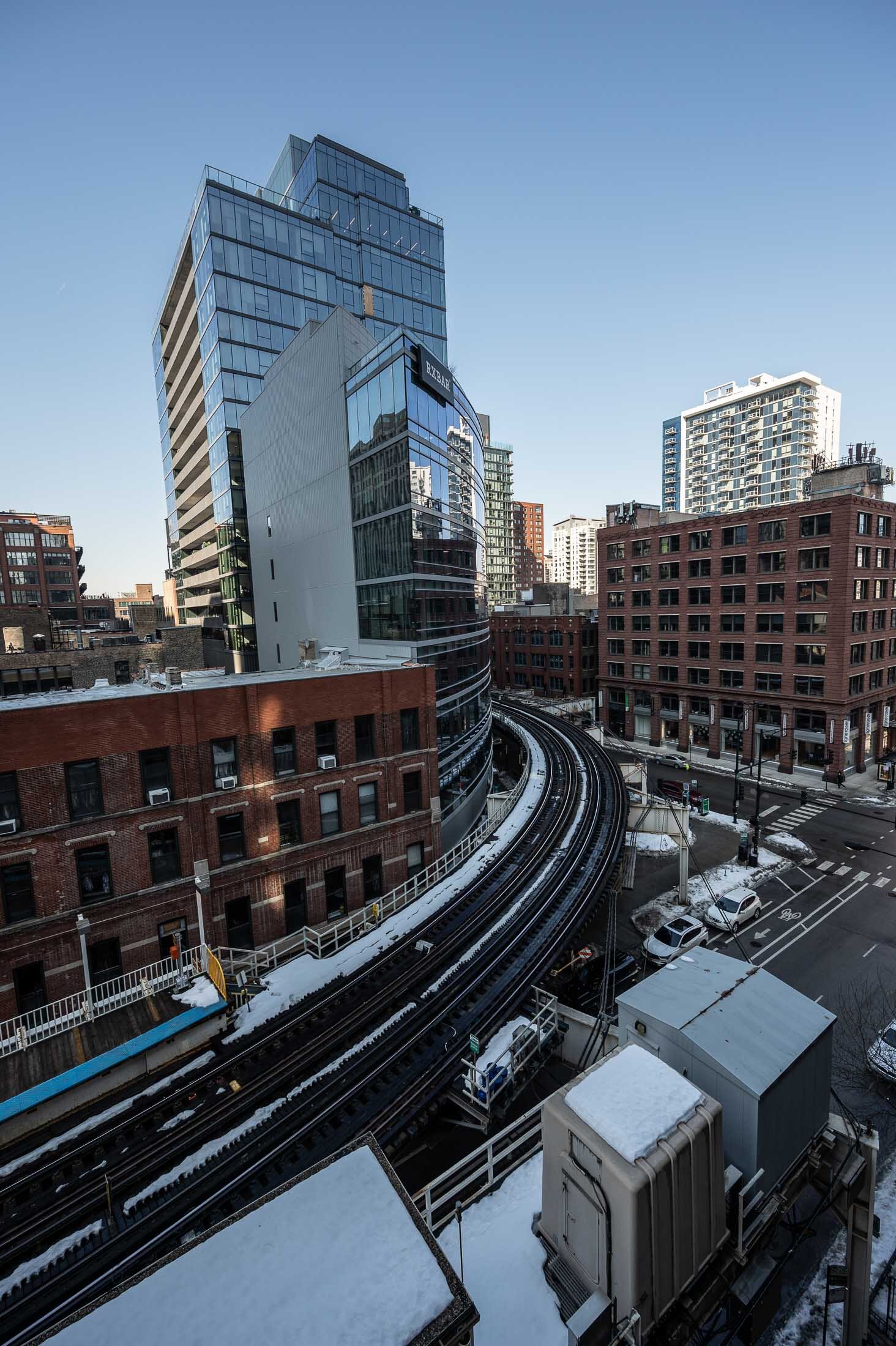 Chicago’s The L Elevated Train The Loop CTA Photos Downtown