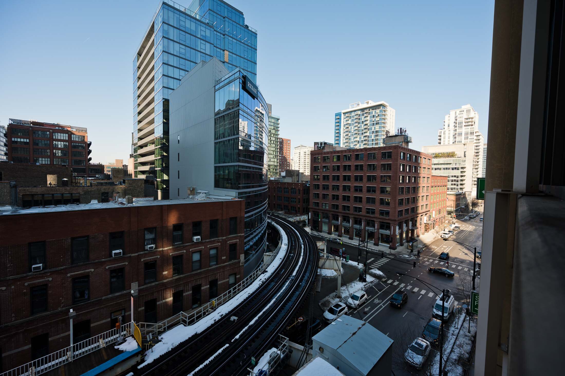 Chicago’s The L Elevated Train The Loop CTA Photos Downtown