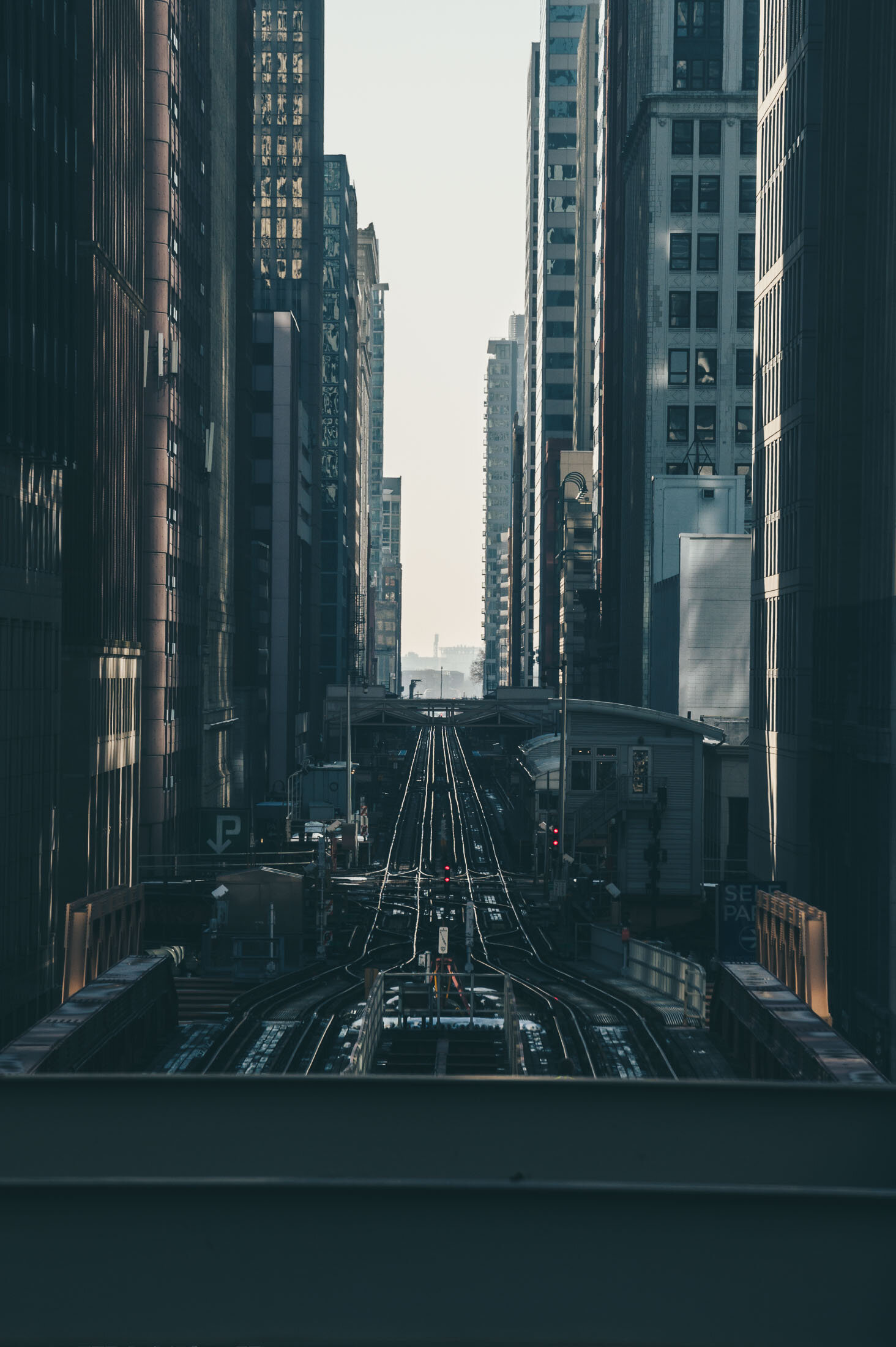 Chicago’s The L Elevated Train The Loop CTA Photos Downtown