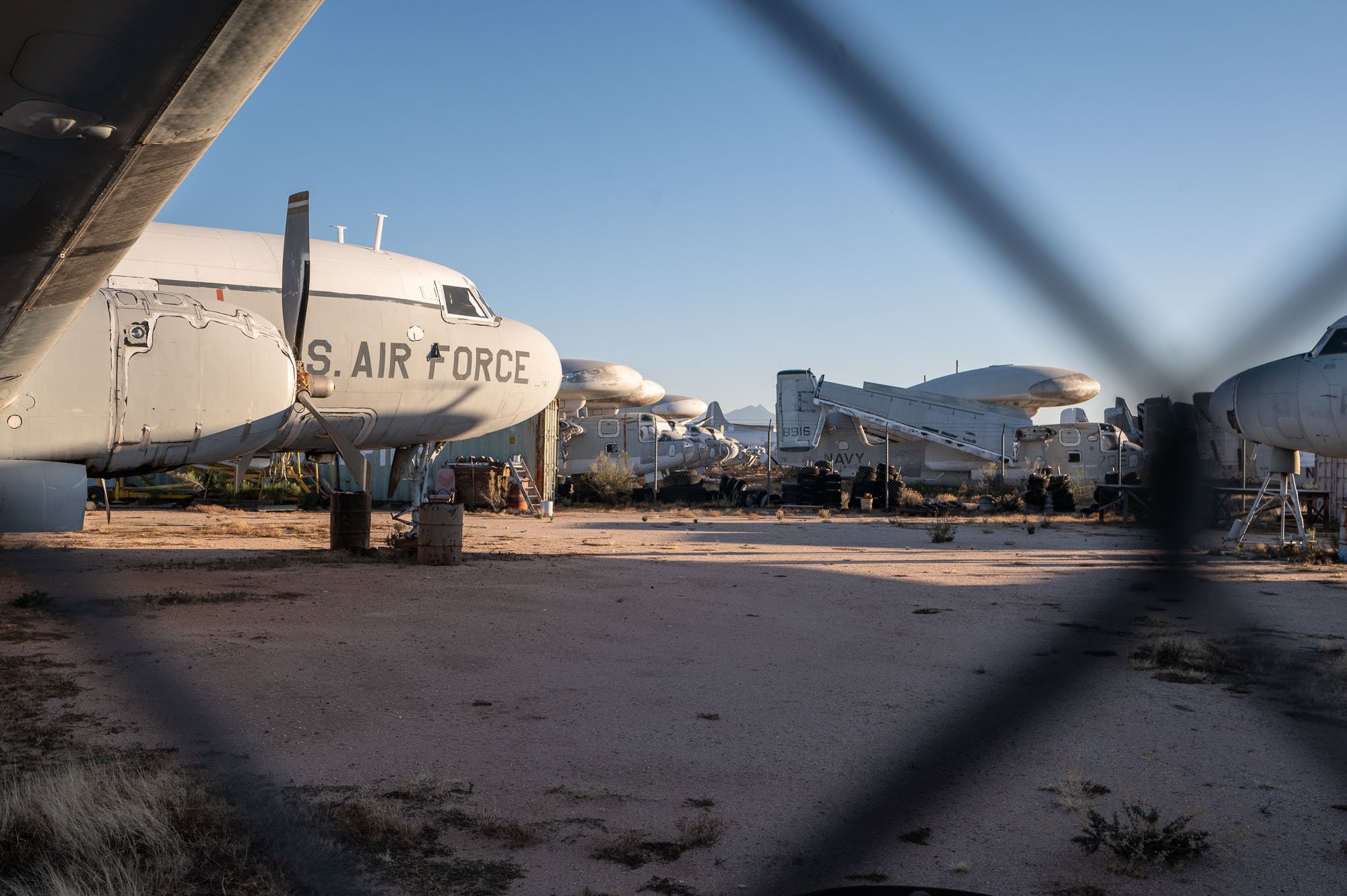 Aircraft Boneyard Airplane Boneyard In Tucson Arizona An Aviation ...