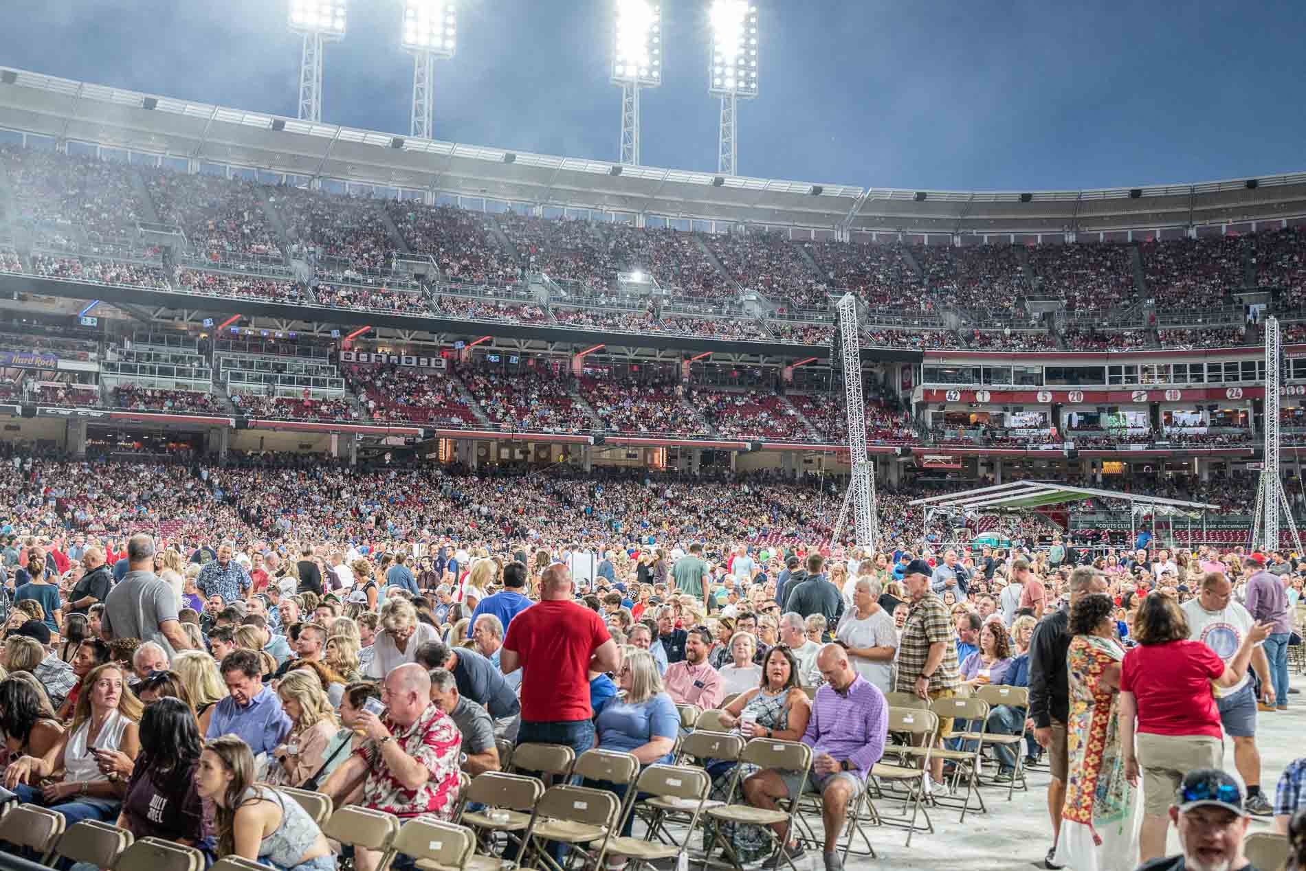 Billy Joel Concert At Great American Ball Park Cincinnati