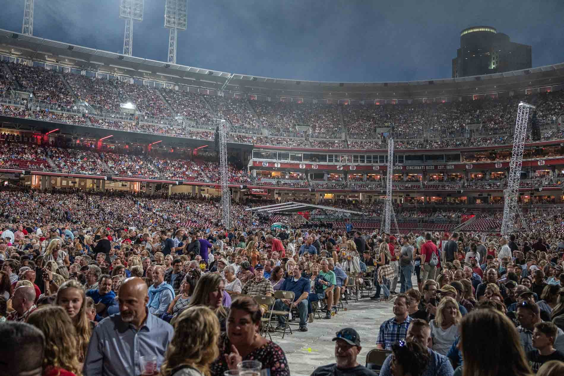 Billy Joel Concert At Great American Ball Park Cincinnati