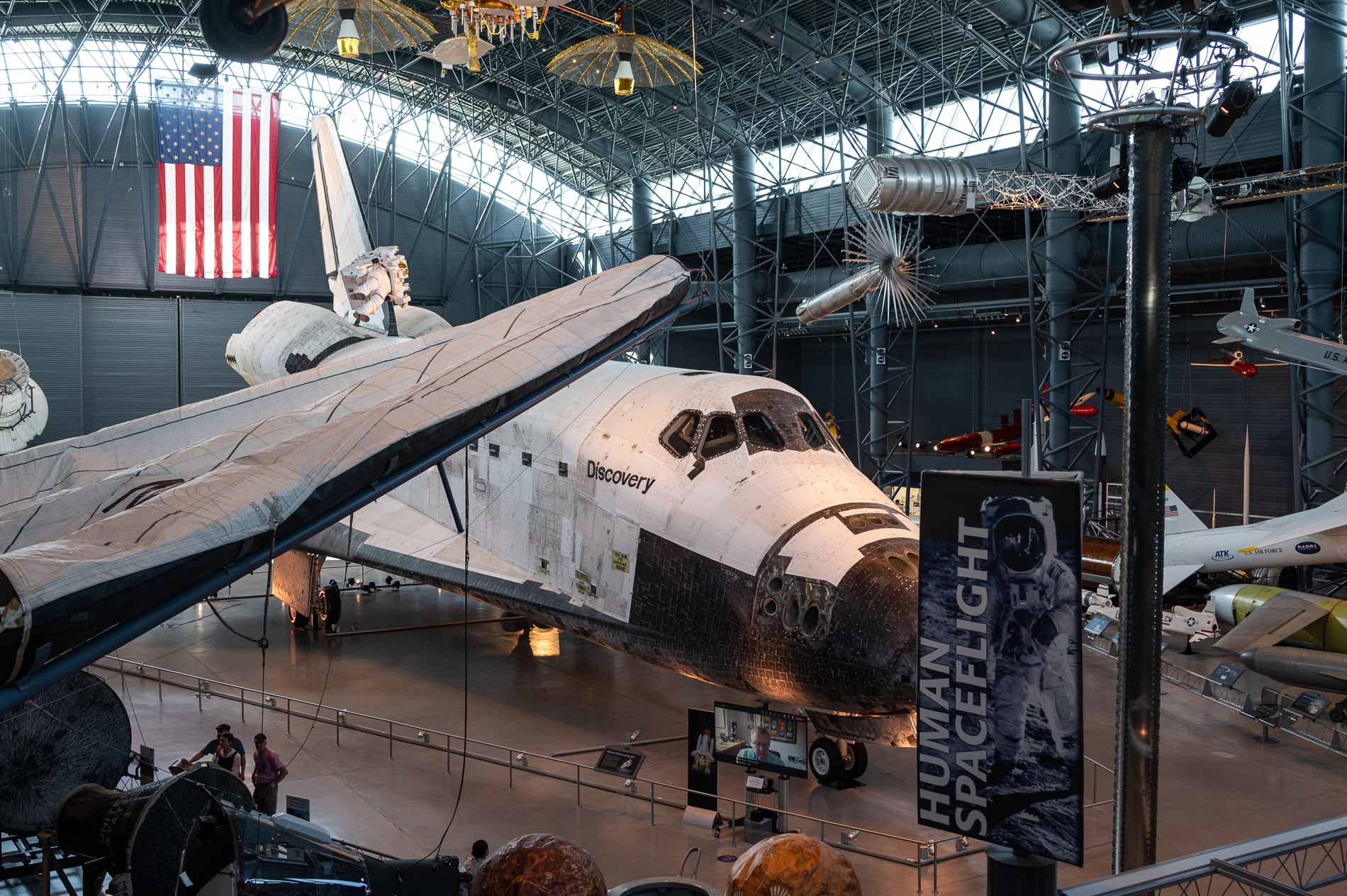 Space Shuttle Discovery At National Air And Space Museum