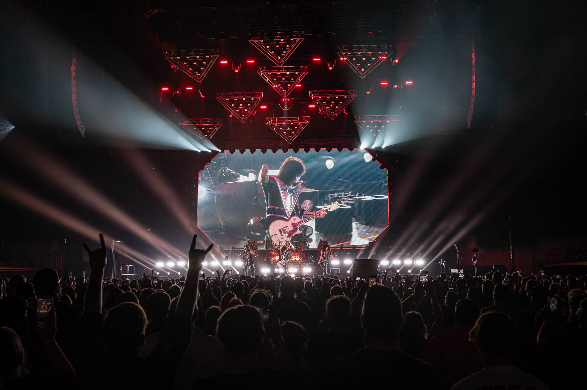 KISS Concert At Dayton's Nutter Center Wright State University