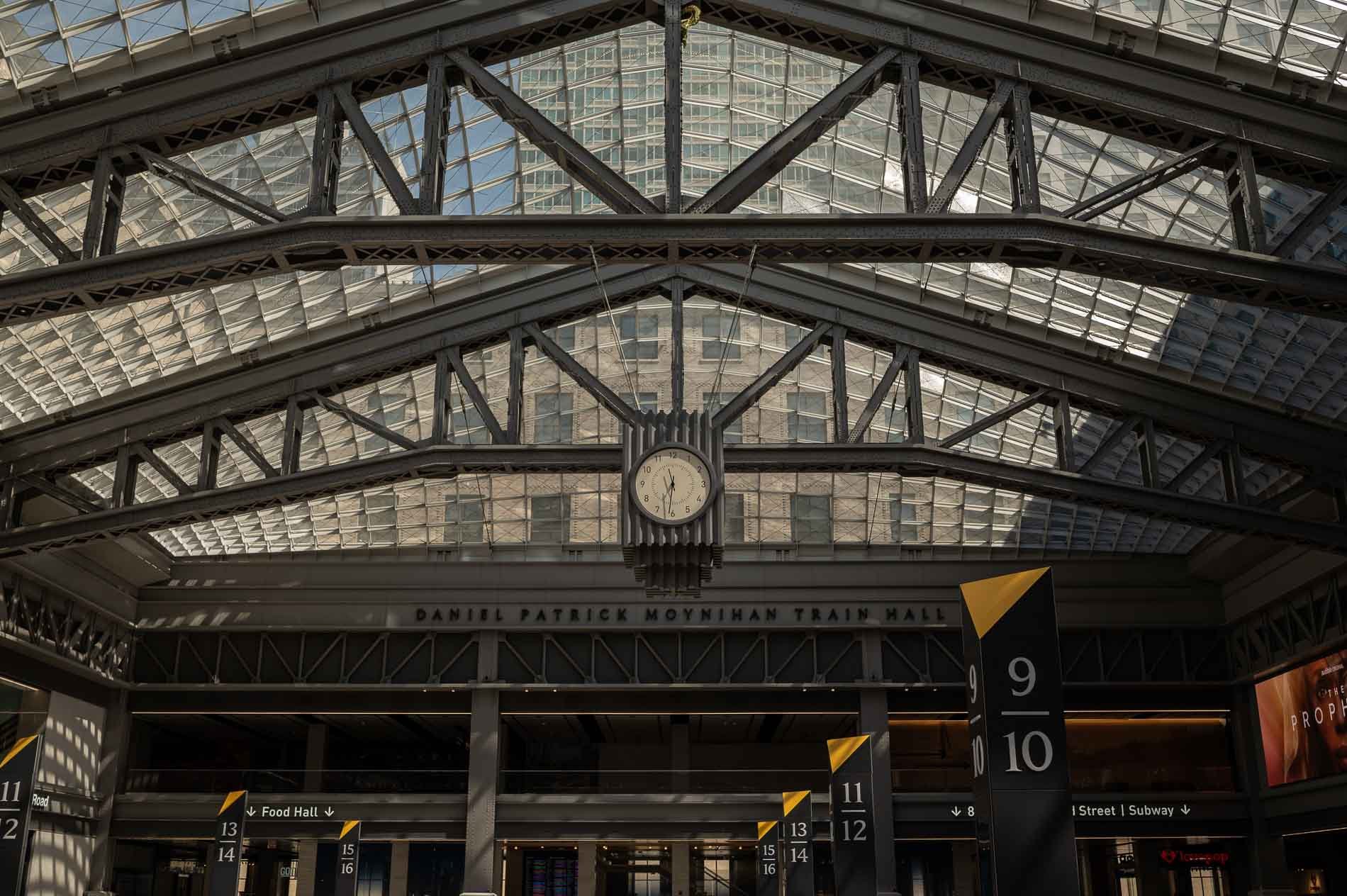 Moynihan Train Hall Midtown Manhattan New York City
