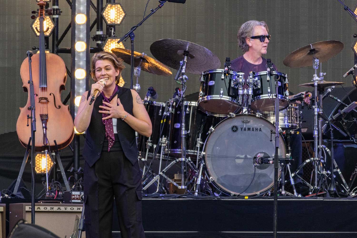Brandi Carlile Opened For P!NK At Great American Ball Park In ...