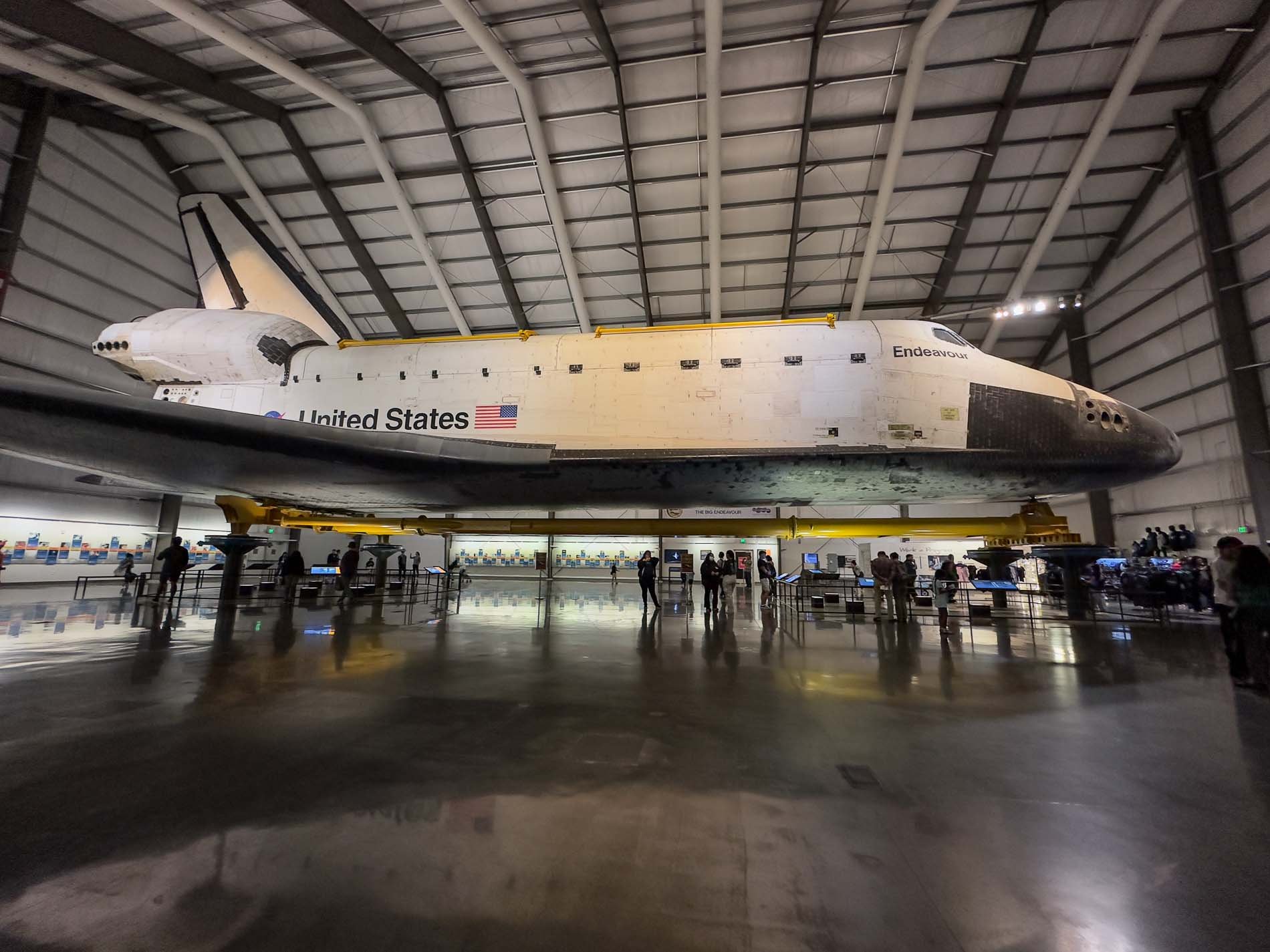 Space Shuttle Endeavour At The California Science Center